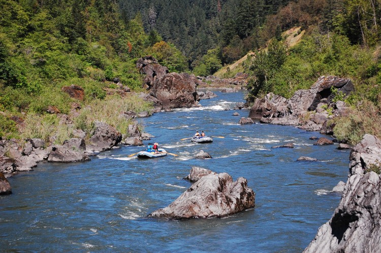 Big Boulder Rapids - Wild & Scenic Rogue River